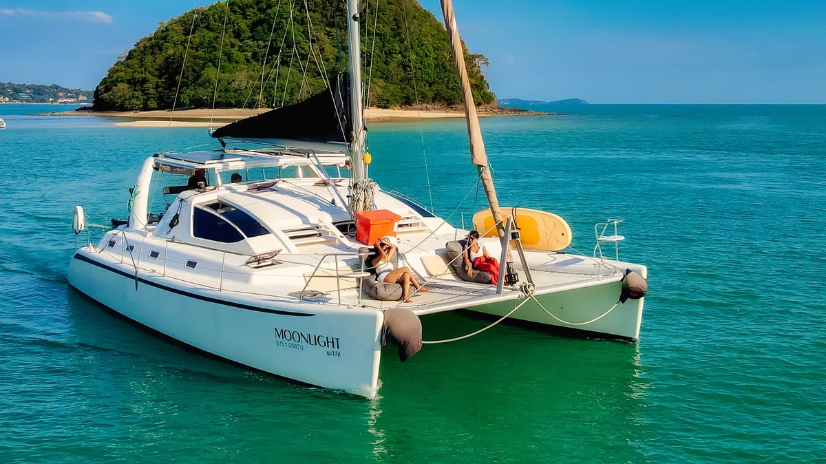 Moonlight — 38ft Admiral SA Sailing Catamaran Charter Phuket